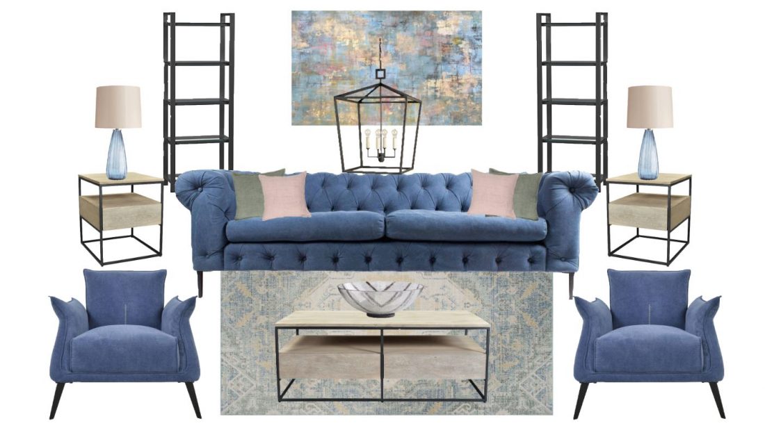 Sophisticated, Blissful, and Blue! | Vivid Interiors July 11, 2018