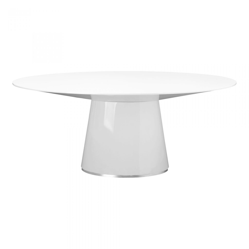 White Oval Table | Vivid Interiors